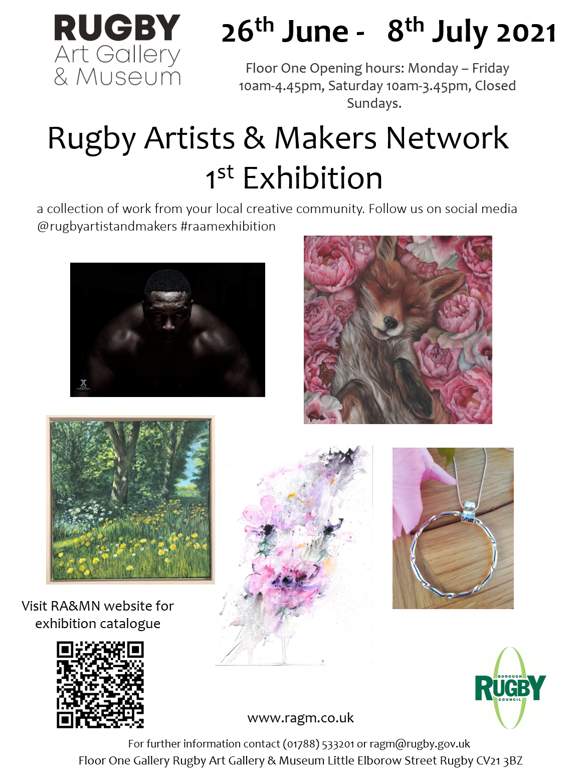 2021 First Exhibition – Rugby Artists and Makers